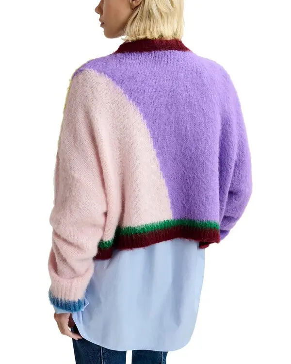 Essentiel Antwerp Color Blocked Sweater