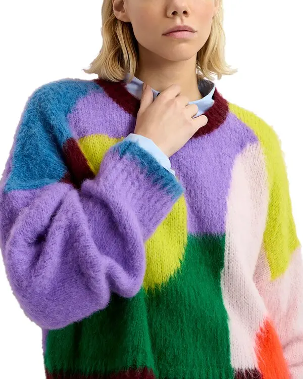 Essentiel Antwerp Color Blocked Sweater