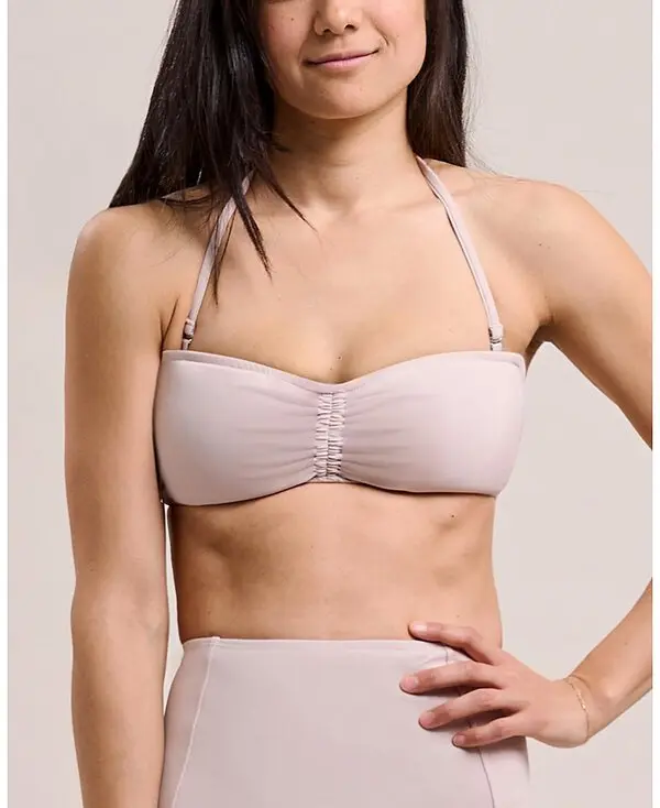 MOLOCO Bandeau Bikini Top - Dusty Rose