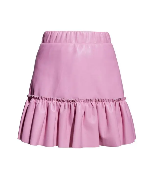 AS By DF Clementine Recycled Leather Mini Skirt