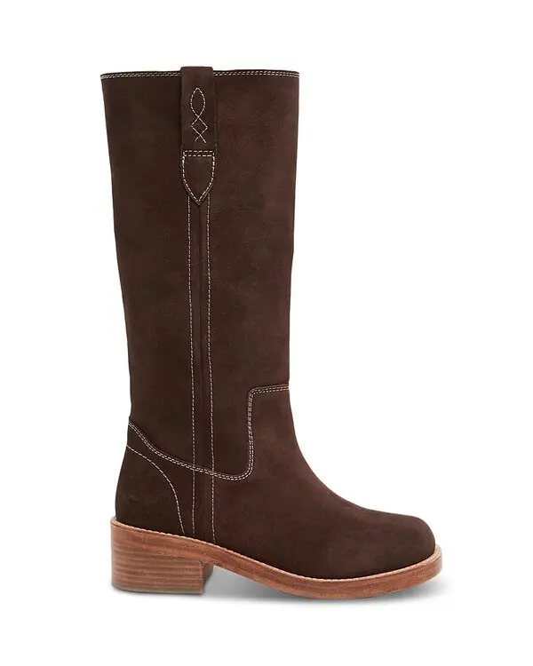 Free People Blaze Block Heel Boots - Weathered