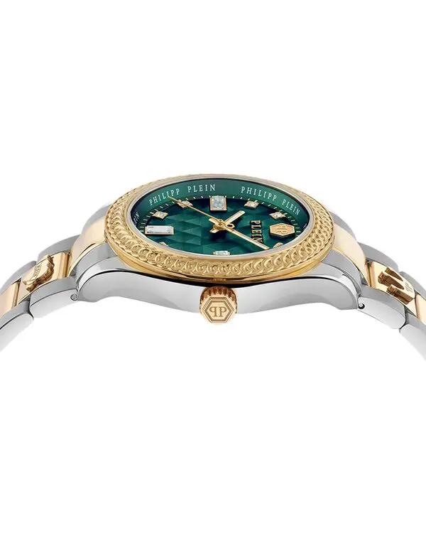 Philipp Plein Queen Crystal Watch, 38mm - Two Tone
