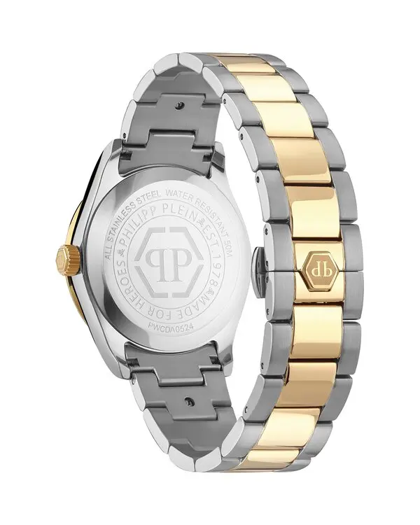 Philipp Plein Queen Crystal Watch, 38mm - Two Tone