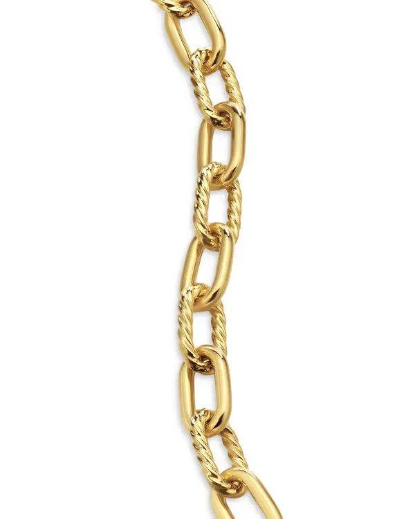 David Yurman Dy Madison Chain Bracelet - Gold