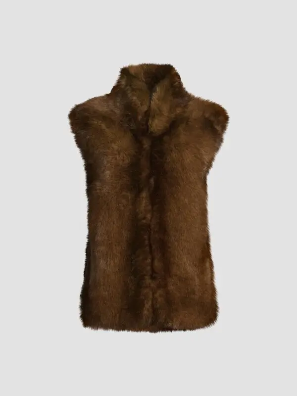 Apparis Laila Faux-fur Sleeveless Vest