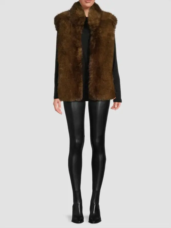 Apparis Laila Faux-fur Sleeveless Vest