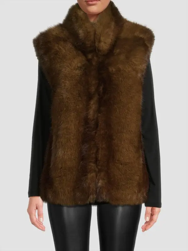 Apparis Laila Faux-fur Sleeveless Vest