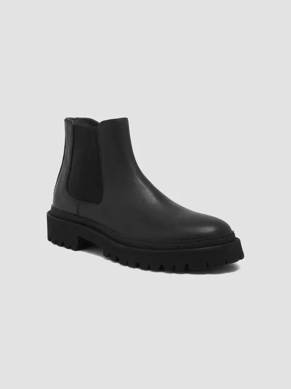 POLLINI M. Leather Ankle Boots