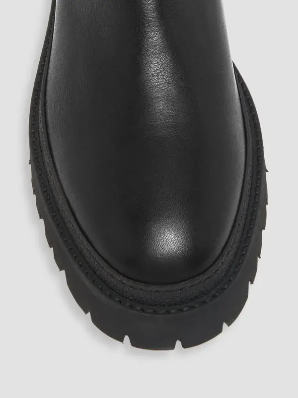 POLLINI M. Leather Ankle Boots
