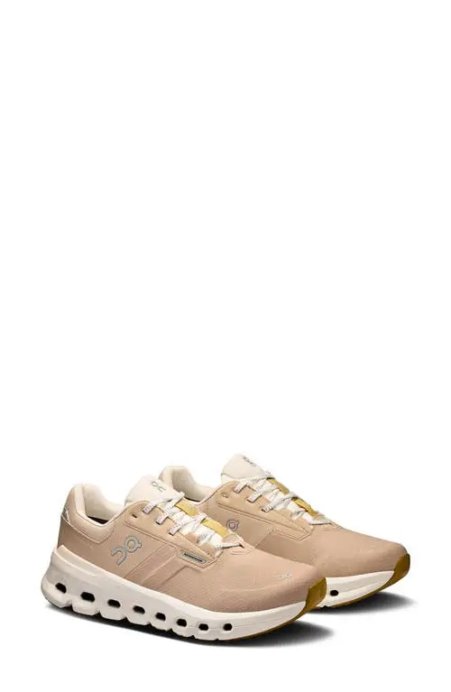 On Cloudrunner 2 Waterproof Running Shoe - Sand/dew