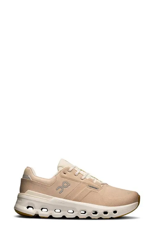 On Cloudrunner 2 Waterproof Running Shoe - Sand/dew