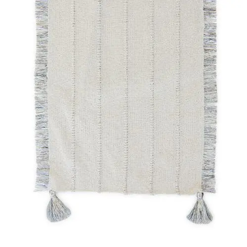 JOLLITY & CO Fabric Table Runner - Silver