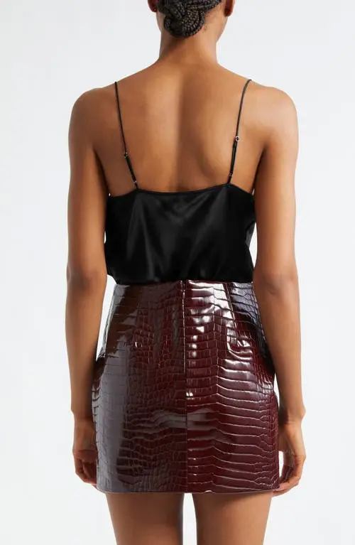 L'Agence Calista Cowl Neck Camisole - Black