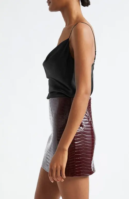 L'Agence Calista Cowl Neck Camisole - Black