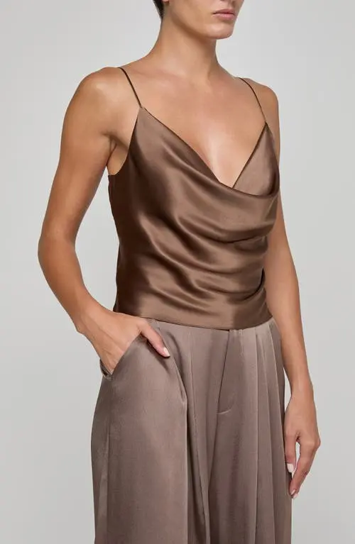 L'Agence Calista Cowl Neck Camisole - Cardamom