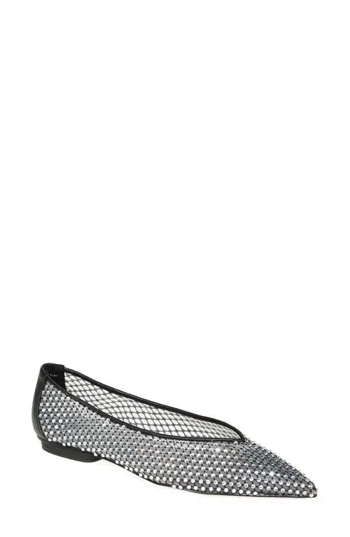 Rebecca Minkoff Crystal Mesh Ballet Flat