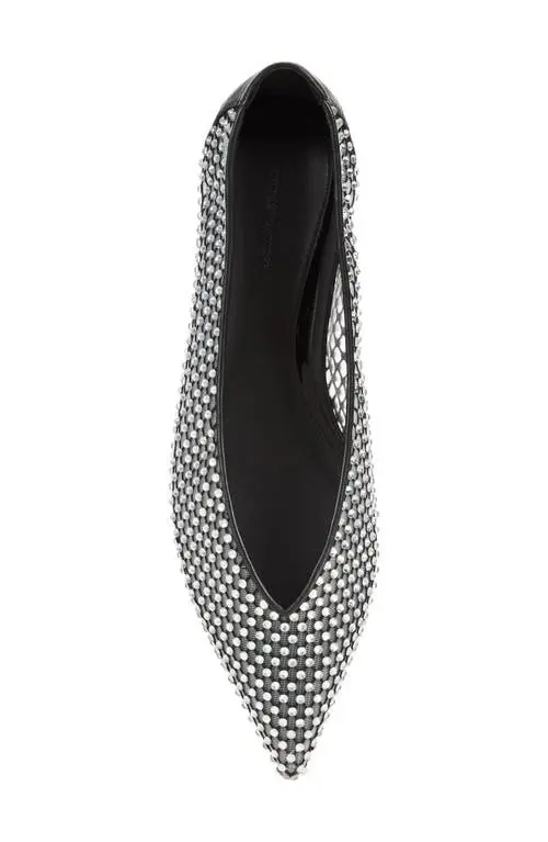 Rebecca Minkoff Crystal Mesh Ballet Flat