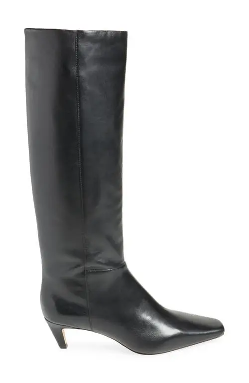 REFORMATION Remy Knee High Kitten Heel Boot