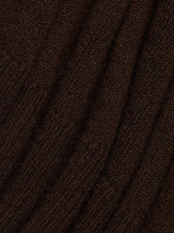 SAKS FIFTH AVENUE Cashmere Crewneck Sweater - Midnight Brown