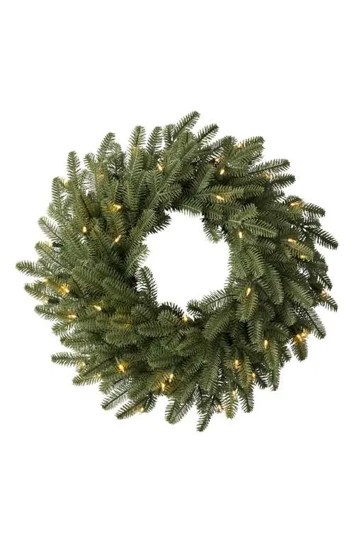 BALSAM HILL Balsam Fir Pre Lit Wreath