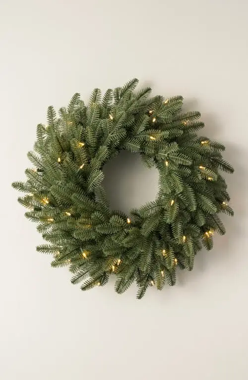 BALSAM HILL Balsam Fir Pre Lit Wreath