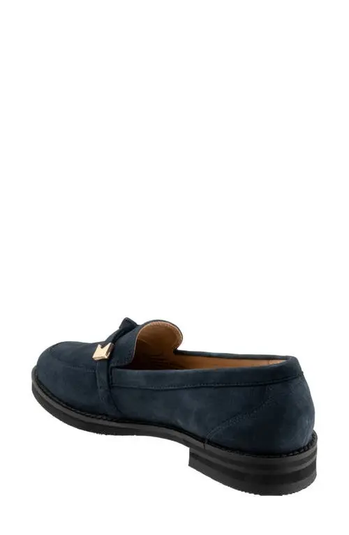 Trotters Femi Loafer - Navy Suede