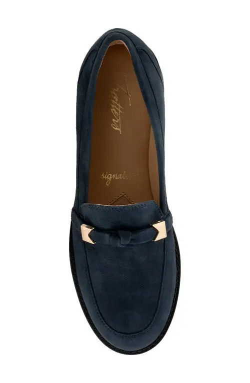 Trotters Femi Loafer - Navy Suede