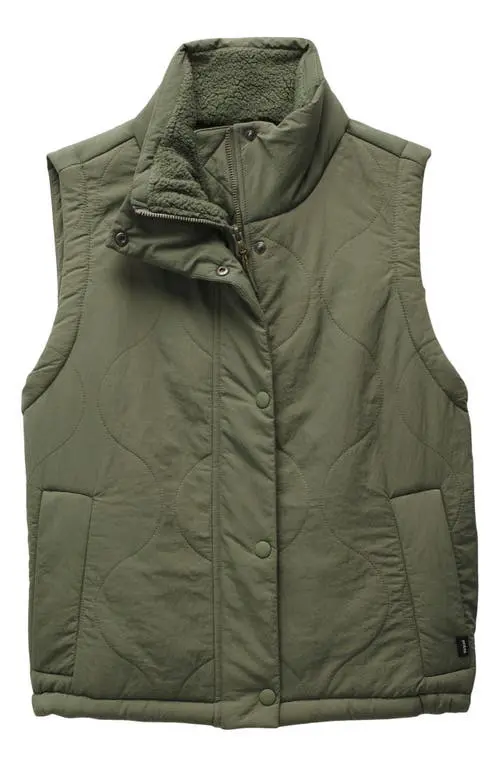 Prana Encinitas Quilted Vest - Rye Green
