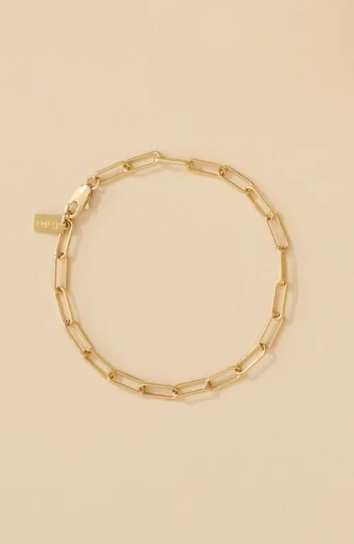 SET & STONES Siena Paper Clip Chain Bracelet