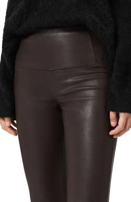 ALLSAINTS Cora Leather Leggings