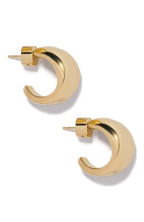 JENNIFER FISHER Chavez Micro Huggies Earrings - Gold