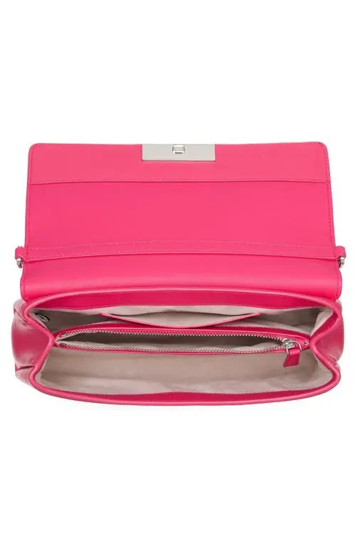 Kate Spade New York Grace Embellished Lock Leather Crossbody Bag