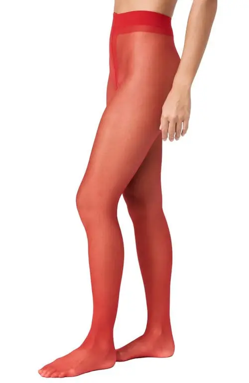 STEMS Avery Microfiber Tights - Red