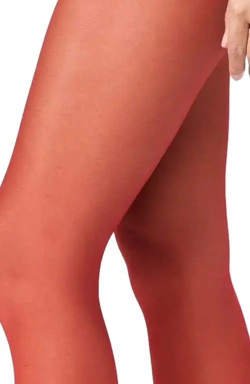STEMS Avery Microfiber Tights - Red