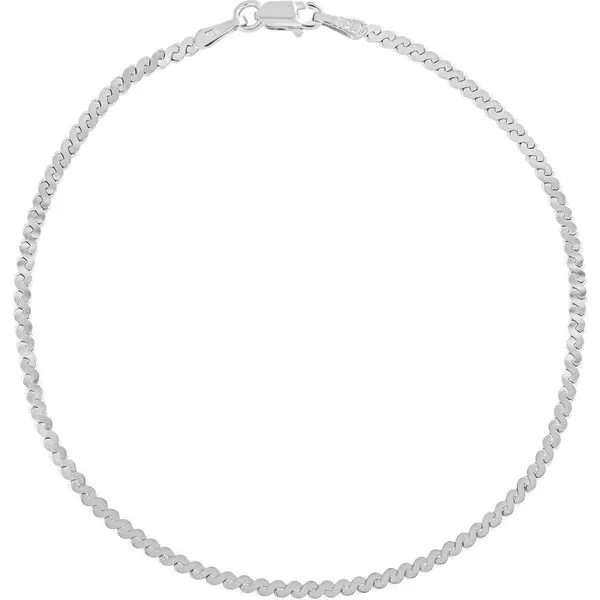 Bony Levy 14k Gold Chain Bracelet - 14k White Gold