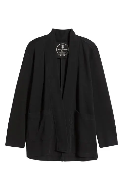 Tommy Bahama Aruba Open Front Cardigan - Black