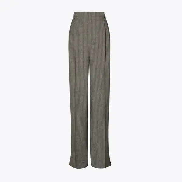 Tory Burch Pinstripe Wool Pant