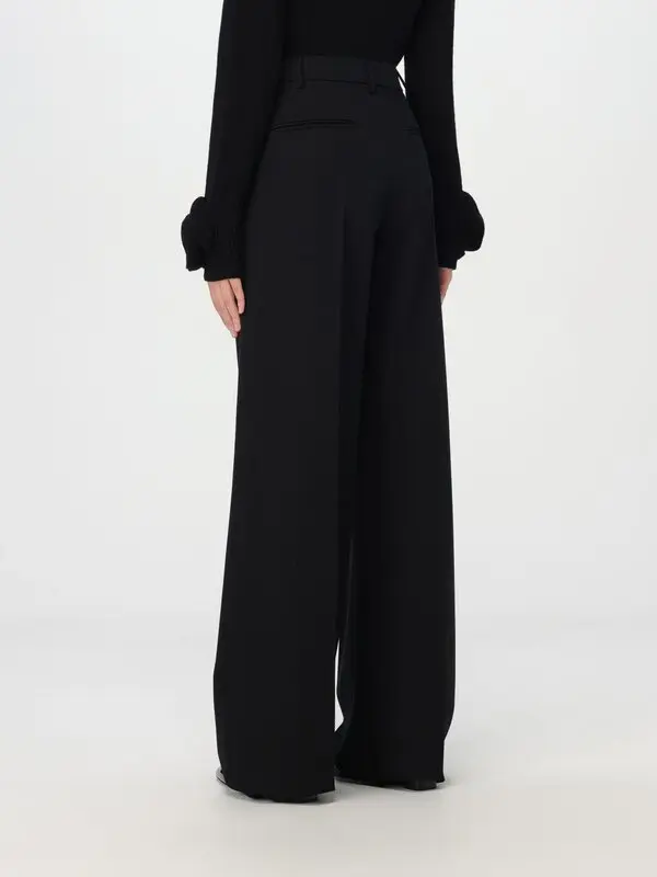Valentino Garavani Tailored Wide-leg Trousers - Black