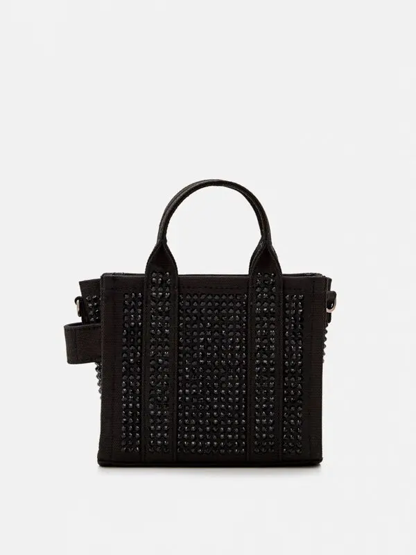Marc Jacobs Mini Tote Bag With Embellishments - Black