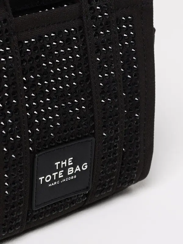 Marc Jacobs Mini Tote Bag With Embellishments - Black