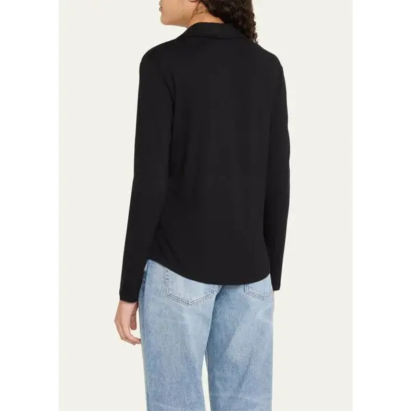 Majestic Filatures Soft Touch Button-front Shirt