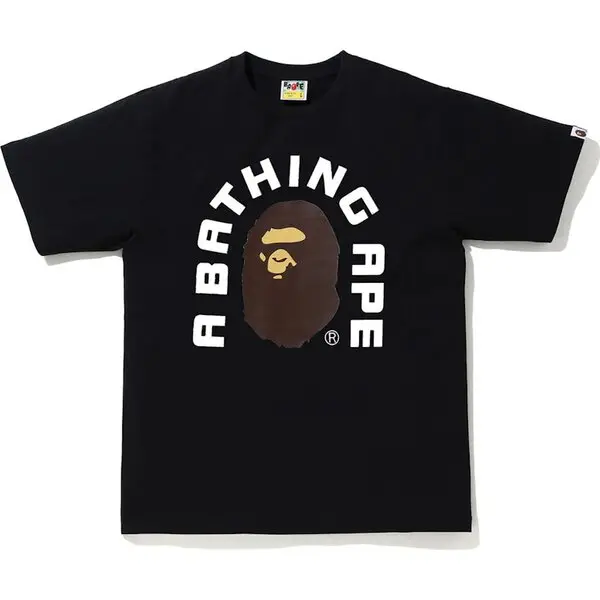 A BATHING APE College 2020 Tee Shirt - Black