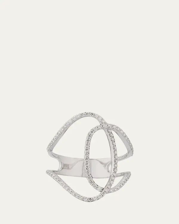 Lana Jewelry 14k Diamond Ring - White Gold