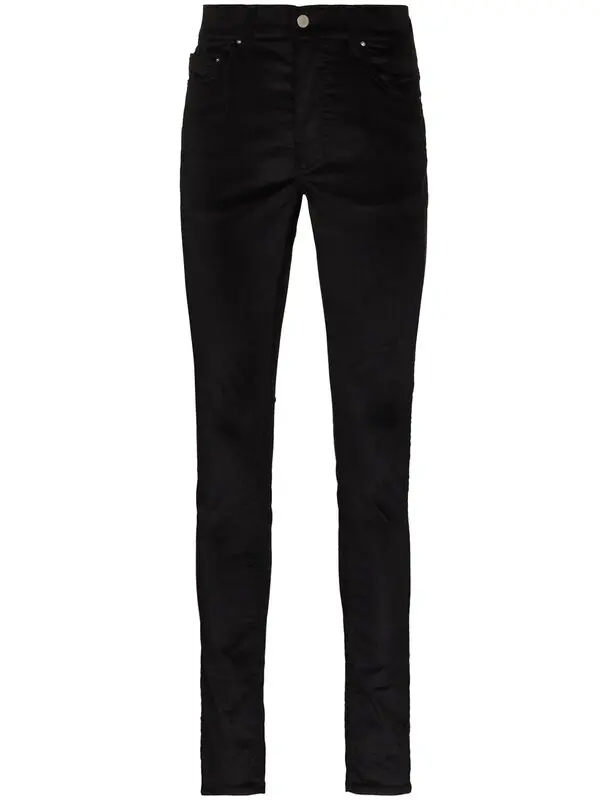 Amiri Stack Skinny Velour Pants