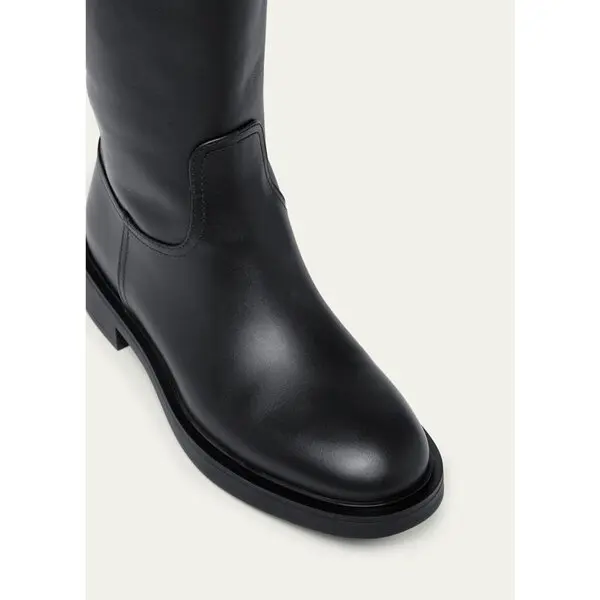 GIANVITO ROSSI Tall Leather Riding Boots - Brown