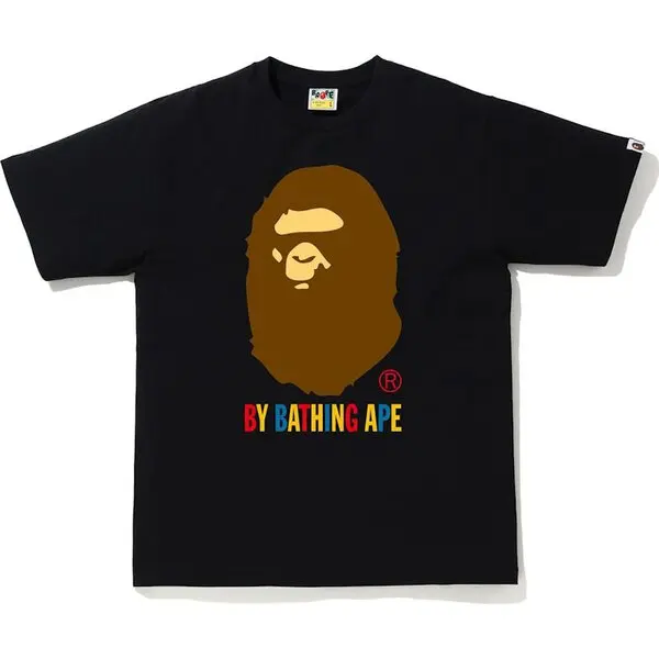 A BATHING APE Colors Bathing Ape Tee Shirt - Black