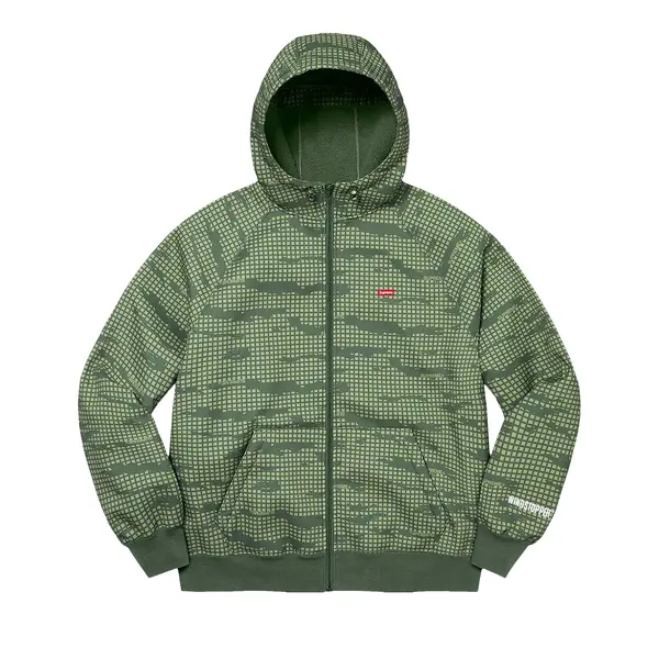 Supreme Windstopper Zip Up Hooded Sweatshirt