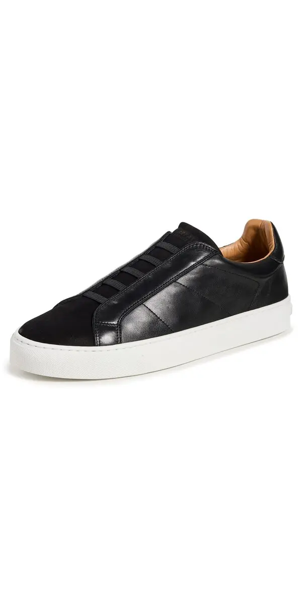 Greats Royale 2.0 Leather Slip-on Sneakers - Black