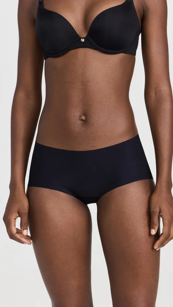 Hanky Panky Breathe Soft Boyshorts 3 Pack - Black