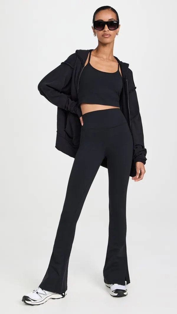 Splits59 Airweight Crop Top - Black